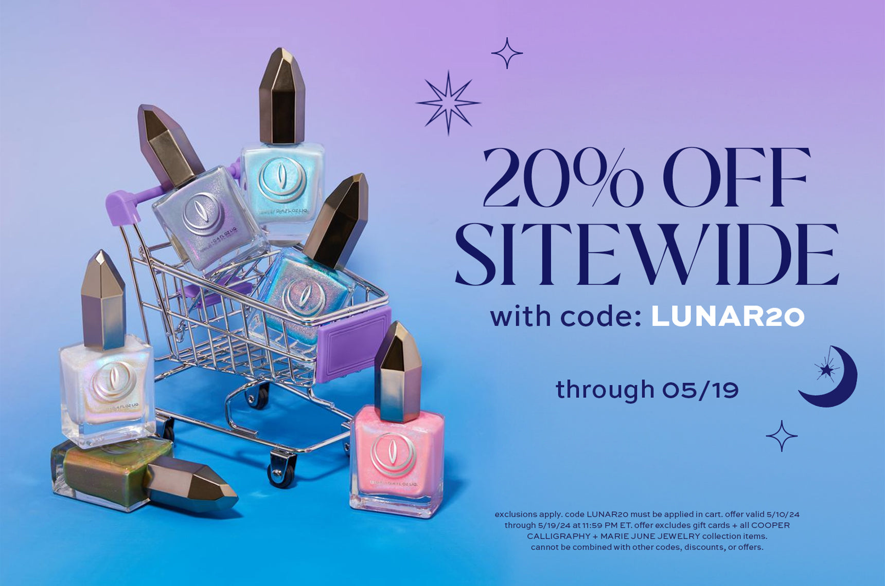 mooncat | not nail polish. wearable art.