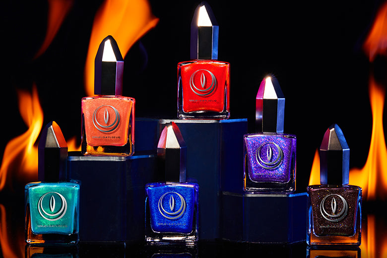 mooncat | not nail polish. wearable art.