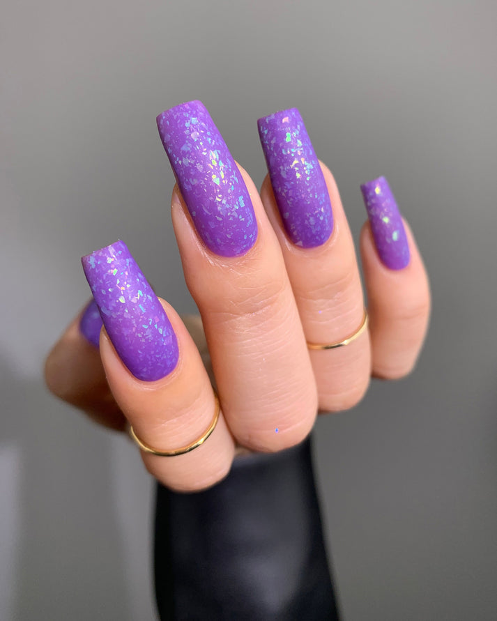 mooncat | Raaawr! | Nail Polishes | Purple | Flakie - Glitter